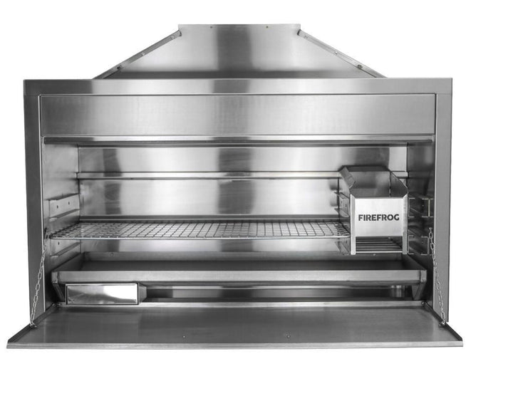 700mm Single Door 304 Stainless Steel Built-in Braai (Box only) – Fire ...